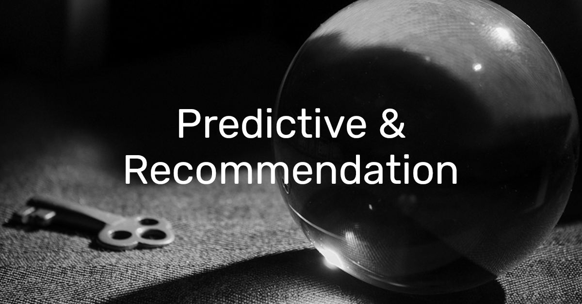 Predictive and Recommendation Models | Datamine